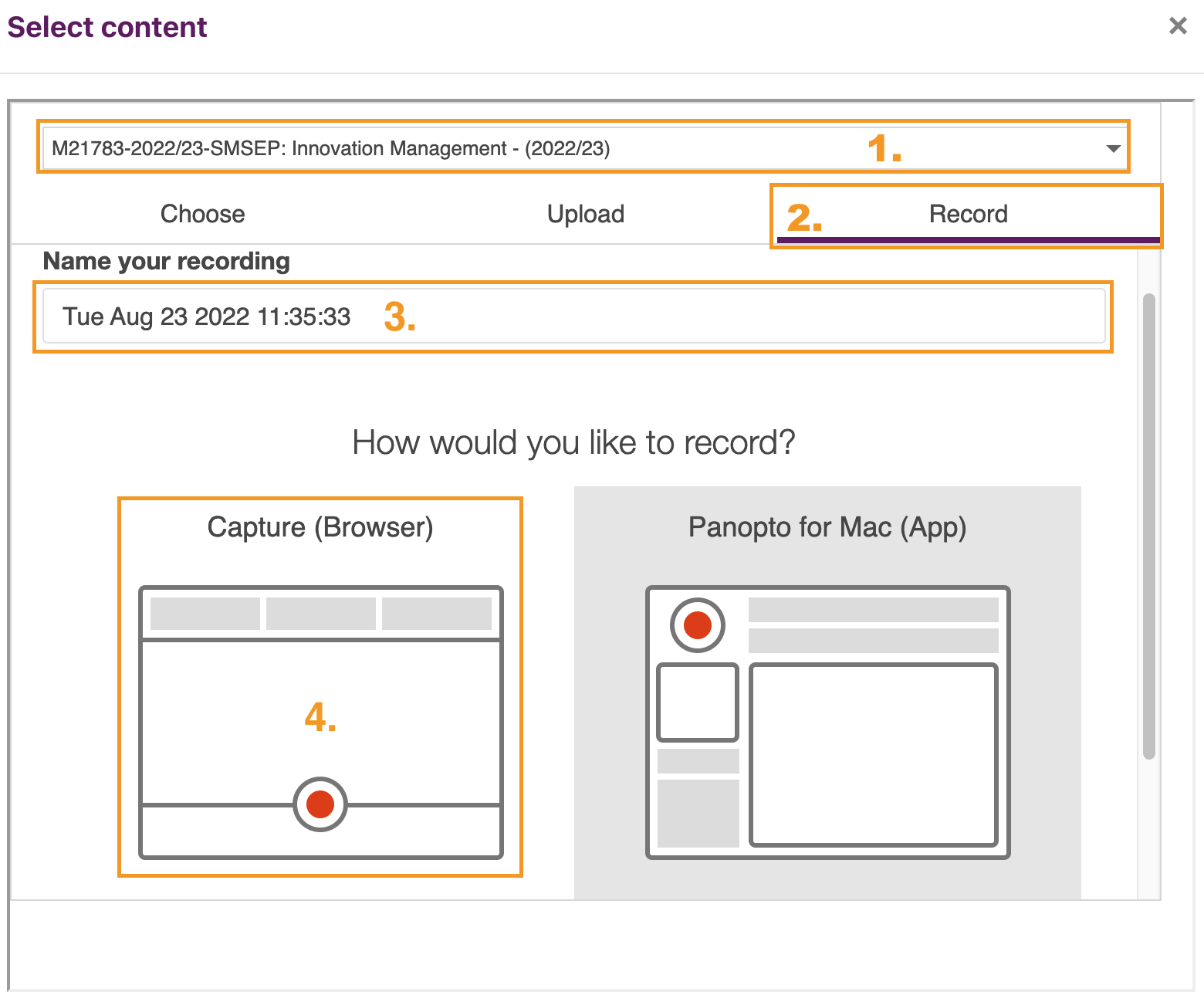 Record slides using Panopto – BaL Digital