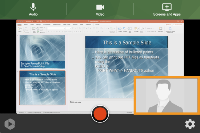 Record slides using Panopto – BaL Digital